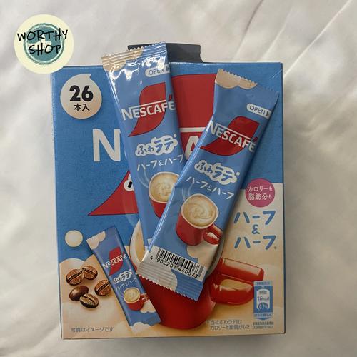 Jual Nescafe Japan Nescafe Excella Cafe Latte Stick Half Calorie/ Kopi ...