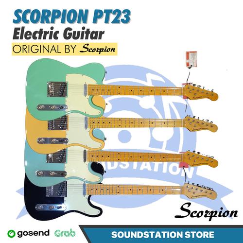 Promo SCORPION PT23 Premium Series Electric Guitar | Gitar Telecaster ...