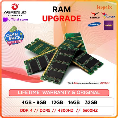 Promo UPGRADE RAM untuk pembelian Laptop di AgresID Surabaya - DDR5 16GB 56Hz Cicil 0% 3x - Kota ...