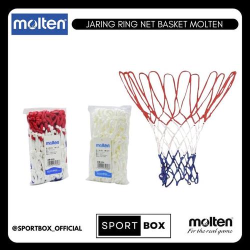 Jual Jaring Ring Basket / Basketball Ring Net MOLTEN - ORIGINAL - White ...