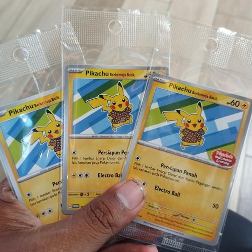 Jual pikachu batik staryu V3 Promo card - Kota Denpasar - ANTISUKA ...