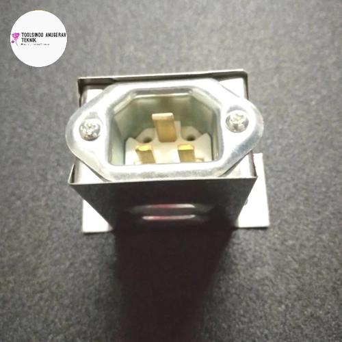 Jual Band Heater Plug Male 3 pin + Cover / Colokan / Socket - Jakarta ...