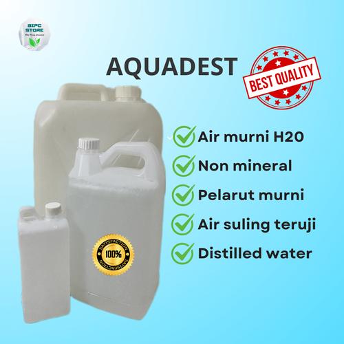 Jual Aquadest / aquades / akuades / air suling / distilled water murni ...
