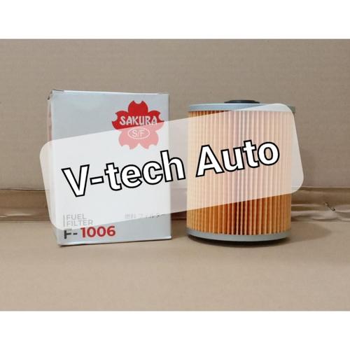 Jual F-1006 Sakura Fuel Filter Solar Mitsubishi Fuso FM 215 6D14 MI-36478-516-1800 ...