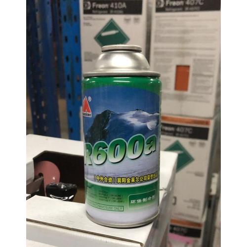 Jual FREON R600 KALENG 120 GRAM - Freon kulkas R600A - freon kaleng ...
