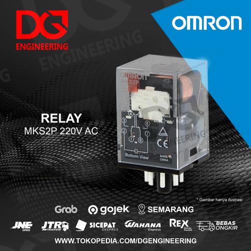 Jual Omron Relay MKS2P 220VAC 8 Pin - Kota Semarang - DGEngineering | Tokopedia
