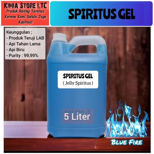 Jual SPIRITUS GEL 5 LITER ( JELLY SPIRITUS / SPIRITUS GEL BIRU ...