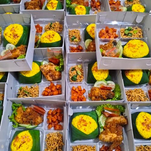 Jual Nasi kuning box / nasi kuning kotak / nasi kotak - Jakarta Utara ...