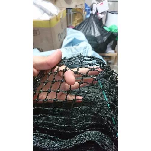 Jual Jaring PE meteran lubang 1x1 cm tali 2 mm jaring hijau tebal dan ...