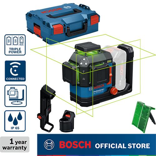 Jual Bosch Laser Line Level / Waterpass Laser Garis GREEN LASER 12 ...
