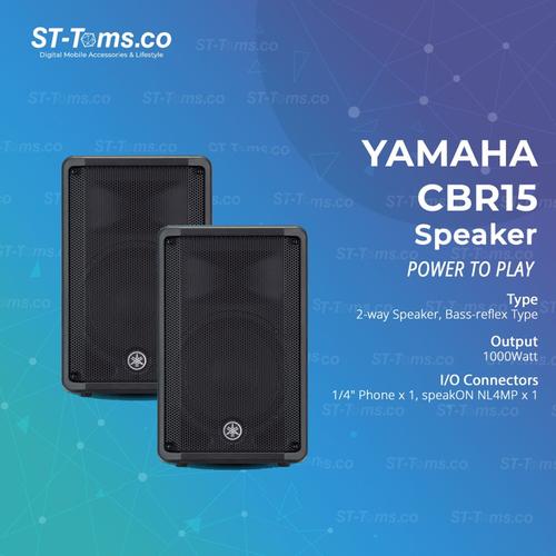 Promo Yamaha CBR15 CBR-15 Passive Speaker 15 Inch Output 1000Watt - 1Pc Cicil 0% 3x - Jakarta ...