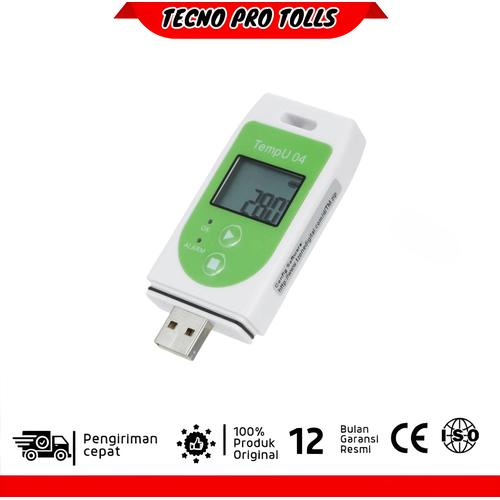 Jual Data Logger Temperature Calibration Certificate TempU04 Tzone Recorder - Jakarta Utara ...