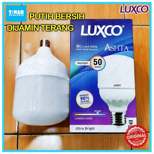 Jual Lampu LED LUXCO Ashta 50W Sangat Terang Hemat Energi 50 Watt Putih Crystal White - Jakarta ...