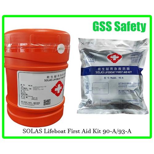 Jual First Aid Kit for Liferaft / Boat Standar SOLAS Type 90-A/93-A ...