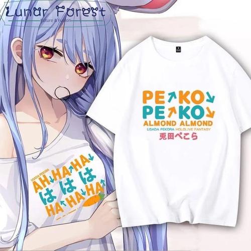 Jual Kaos Hololive Usada Pekora Casual T-shirt - B, M - Kota Yogyakarta ...