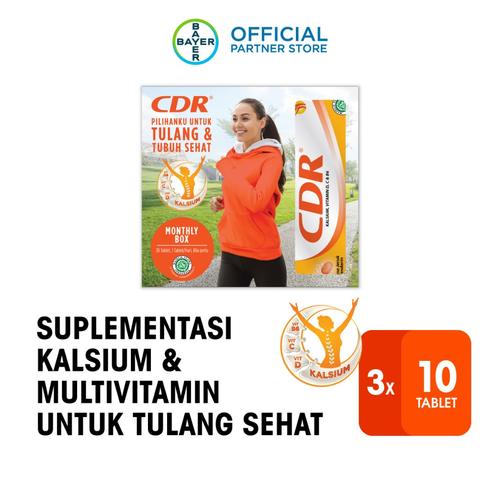 Promo [Family Pack] CDR Rasa Jeruk 10 Tab x3 - Kota Tangerang - Bayer ...
