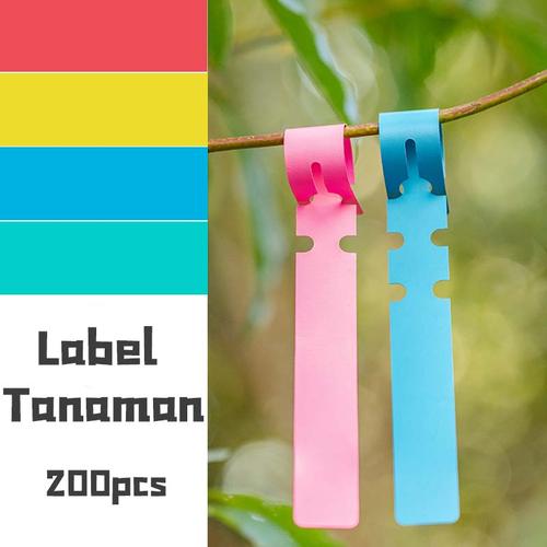 Jual 200pcs Label Tanaman Tahan Air Plant Tag Name Tag Tanaman Plant ...