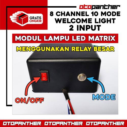 Jual Modul Lampu Led Matrix 8 Channel Universal Relay Besar - Kota ...