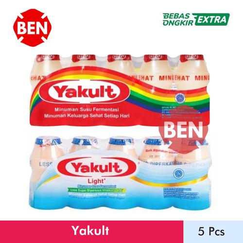 Jual Yakult 1 Pak 5 Botol - Pack Susu Fermentasi Yogurt Murah Grosir ...