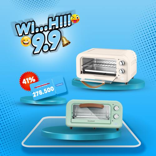Jual Oven Listrik Low Watt Electric Open Kue alat panggang 12Liter 800 ...
