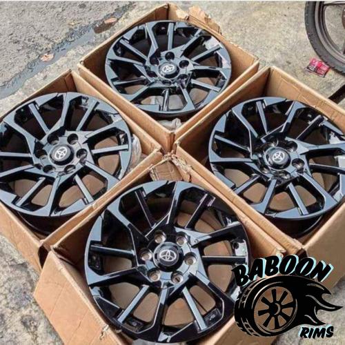 Jual Velg Mobil Fortuner GR 2.8 Original Toyota R18 Full Black Mulus ...
