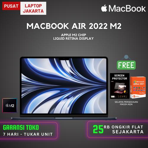 Promo MacBook Air 2022 M2 Chip 13" Inch 512GB 256GB RAM 8GB Apple IBOX ...