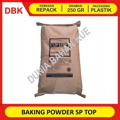 Jual BAKING POWDER SP TOP PENGEMBANG ROTI - REPACK 250 GR - Kab ...