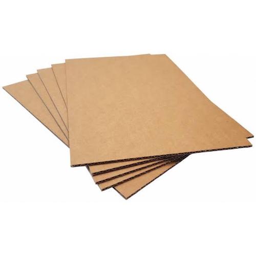 Jual Kardus Karton Lembaran Potongan Corrugated Sheet Single Wall 25x25 ...