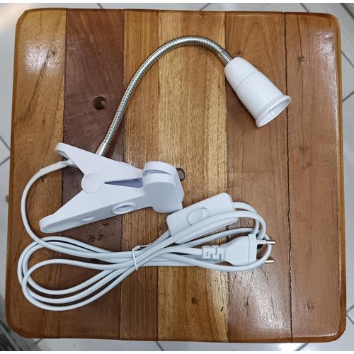 Jual Lampu Meja Jepit Flexible Fiting E27 atau Clamp Fleksibel Fitting ...