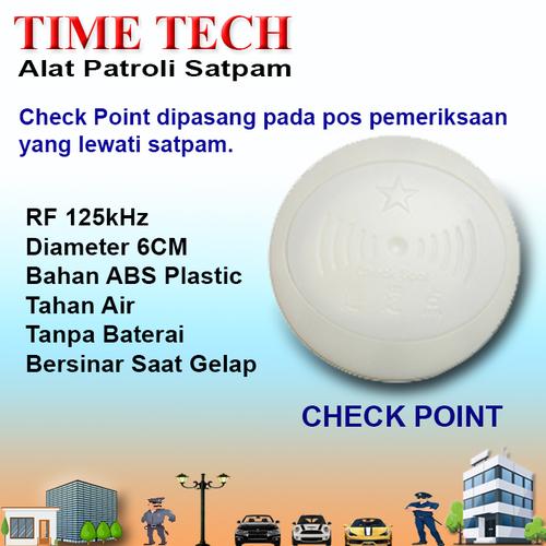 Jual TIME TECH Alat Patroli Satpam Check Point 125Khz - Jakarta Utara ...