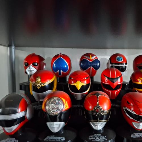 Jual masked red sentai ada goggle zyuranger bioman denziman maskman dll ...