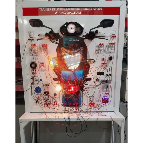 Jual Trainer Kelistrikan Body Honda Sport Sistem Beban Sepeda Motor ...