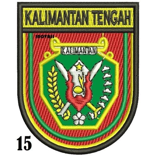 Jual BORDIR LOGO KWARDA DAERAH KALIMANTAN TENGAH MURAH SATUAN DAN ...