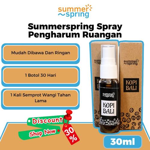 Jual Pengharum Ruangan Parfum Mobil - Summerspring Spray 30ml - Pewangi ...