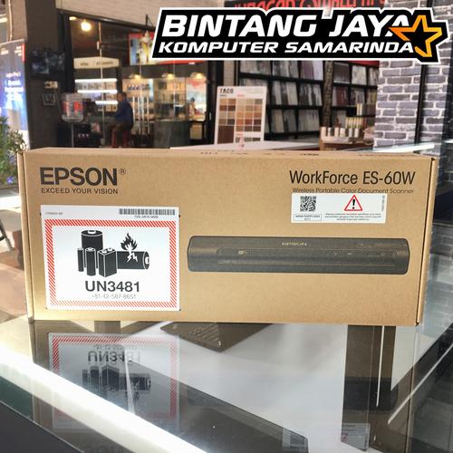 Jual Epson WorkForce ES-60W Wi-Fi Portable Sheetfed Document Scanner ...