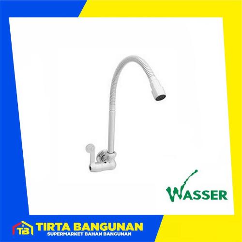 Jual WASSER TL-041F KRAN SINK FLEKSIBEL DINDING / KERAN CUCI PIRING ...