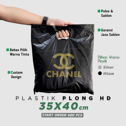 Promo PLASTIK PLONG SABLON 35X40 CUSTOM TAS PLASTIK OLSHOP CETAK ...