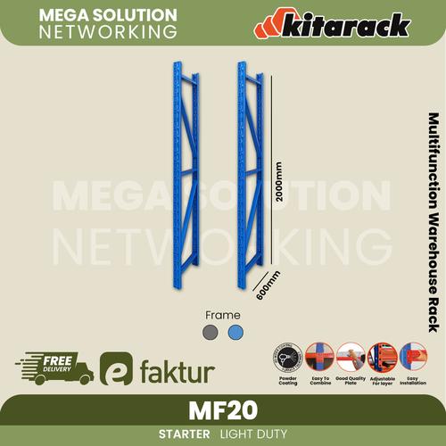 Jual Tiang Rak Gudang Besi MS Series 250kg Frame Kitarack MF20/MF25 ...