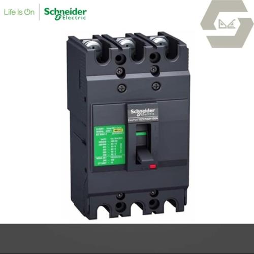 Jual MCCB Breaker 3P Phase EZC100F 10kA SCHNEIDER (60A 75A 80A 100A) - 100A - Jakarta Pusat - De ...