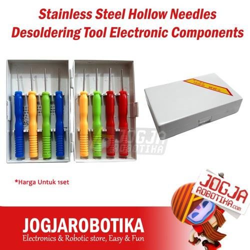 Jual Alat Bantu Lepas Komponen PCB Stainless Steel Hollow Needles ...