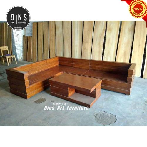 Jual Kursi Sudut Box / Kursi Tamu Box Jati - Kab. Jepara - dins art ...