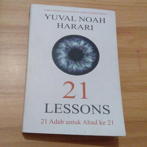 Jual Buku 21 Lessons for the 21st Century Yuval Noah Harari (buku bekas ...