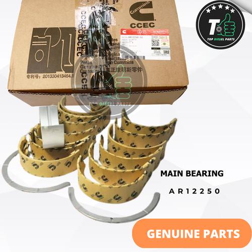Jual AR12250 Main Bearing Genuine CCEC Cummins Original Asli KTA38 K38 ...