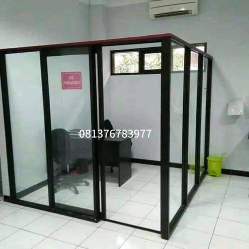 Jual Partisi Aluminium dan Kaca Sekat Ruangan Kantor (Ruko, Rumah ...