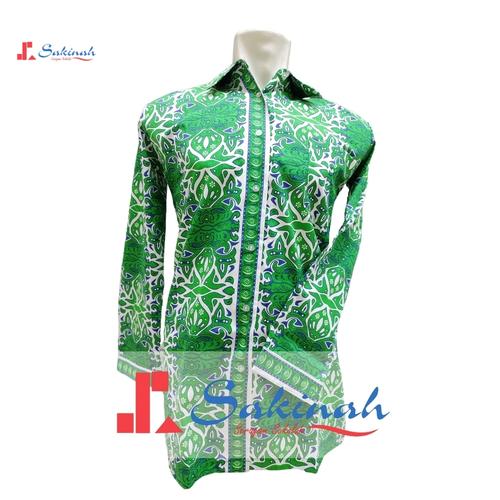 Jual Tunik Batik Al Azhar (kancing) - S - Kota Bekasi - Sakinah Seragam ...
