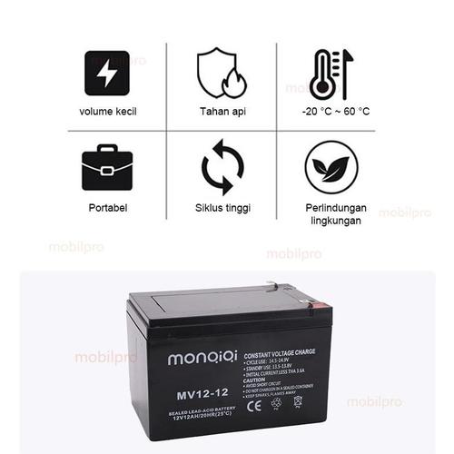 Jual Itech Aki Kering Sprayer Elektrik 12V 12AH / 12V 8AH Baterai Alat ...