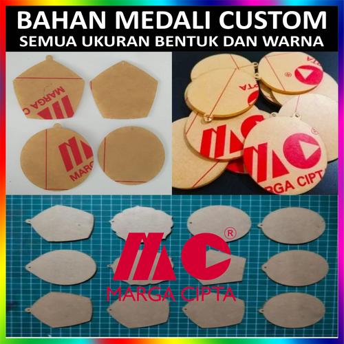 Jual Bahan Medali Wisuda Acrylic Akrilik Semua Bentuk dan Ukuran - 5 CM ...