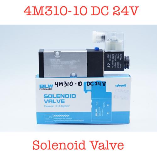 Jual BLW Solenoid Valve 4M310-10 DC 24V 3/8" Direct Air Valve For ...