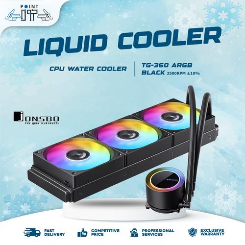 Jual LIQUID COOLER JONSBO TG 360 / TG360 ARGB HSF AIO WATER COOLING PC GAMING - Hitam - Jakarta ...