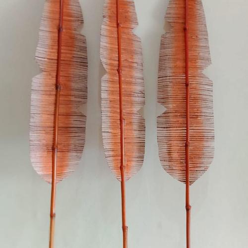 Jual Dekorasi daun pisang , bambu pisang tenun enceng ,banana leaf ...